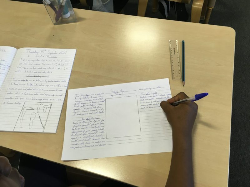 Holy Trinity Primary School | Stone age information text year 6