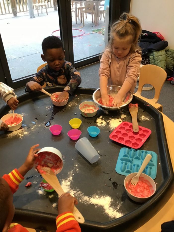 Holy Trinity Primary School | Make believe cakes in the Preschool Two ...