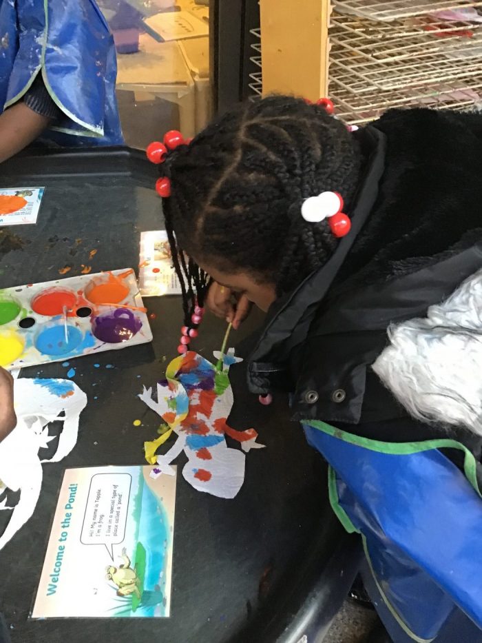 Holy Trinity Primary School | Exploring colour and texture in Reception