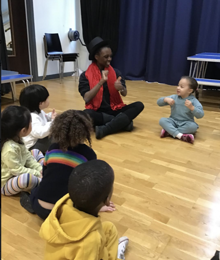 Holy Trinity Primary School | Circus Drama Workshop in Nursery
