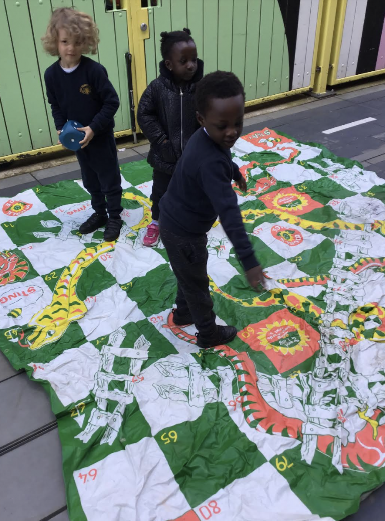 Holy Trinity Primary School | Practising number recognition playing ...