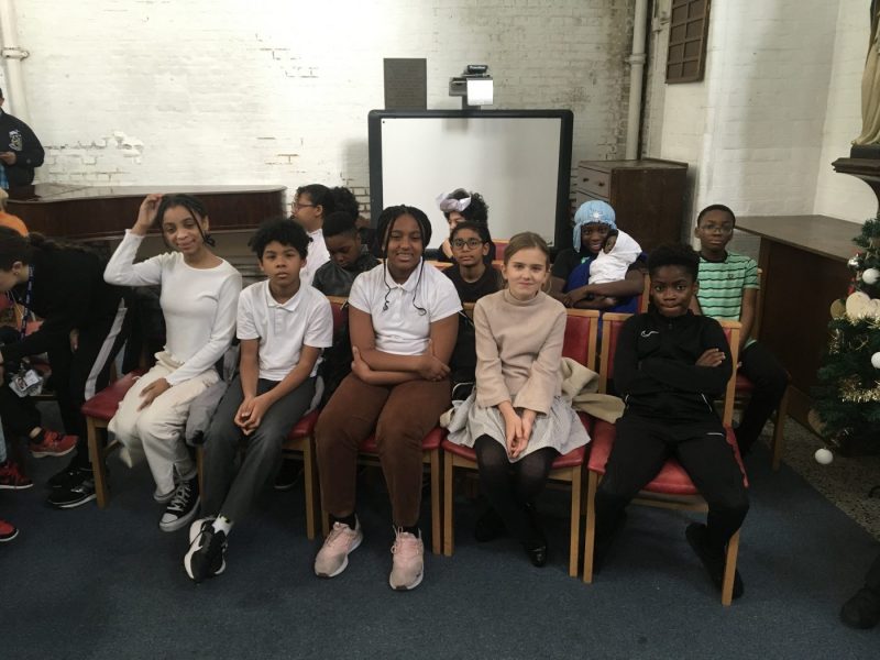 Holy Trinity Primary School | Sharing the Nativity with year 6