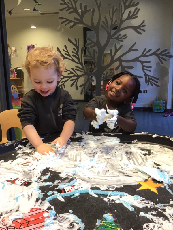 Holy Trinity Primary School | Making marks and patterns in snow in the ...