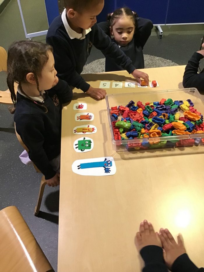 Holy Trinity Primary School | Counting to 5 in Reception