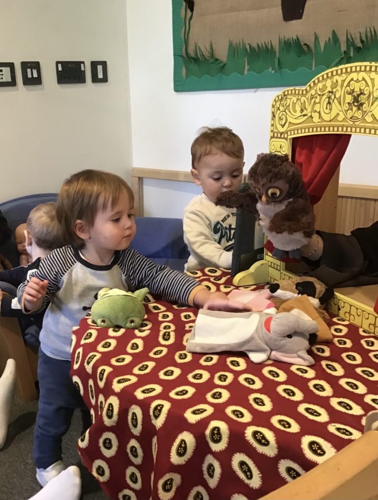 Holy Trinity Primary School | Puppet Show Time in the Baby Room!