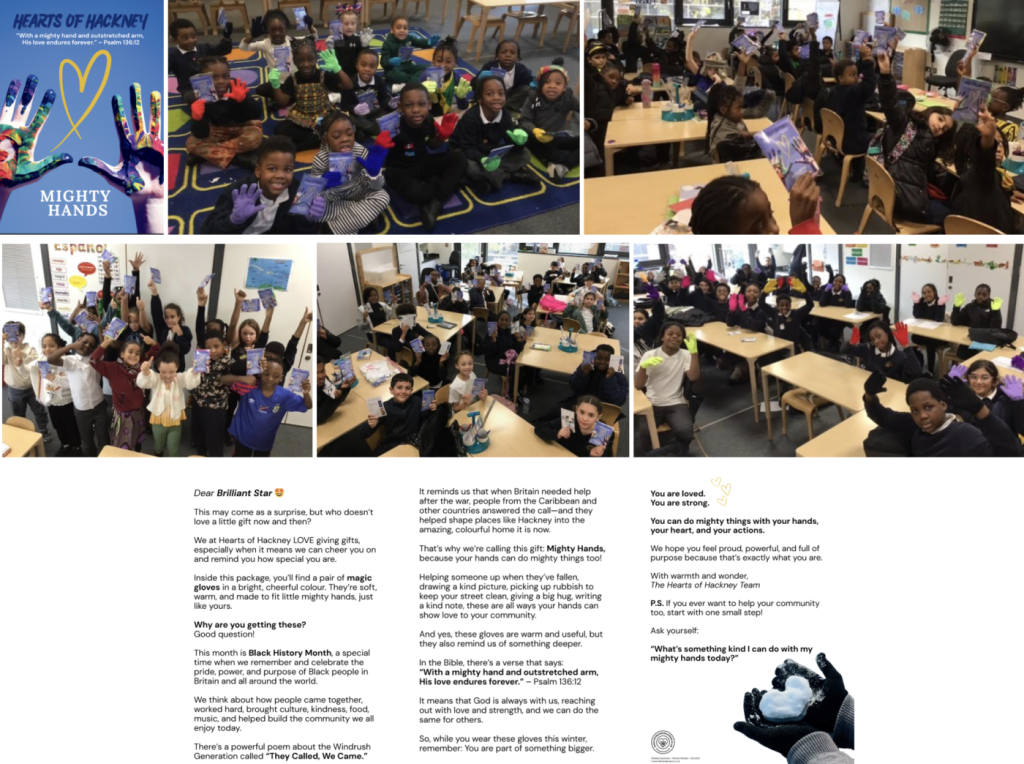Holy Trinity Primary School | Mighty Hands Campaign from Hearts of Hackney